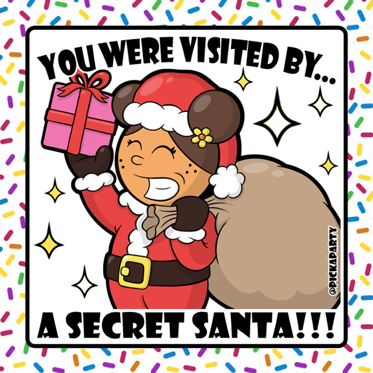 INTRODUCING SECRET SANTA GIFTING! – Pickaparty