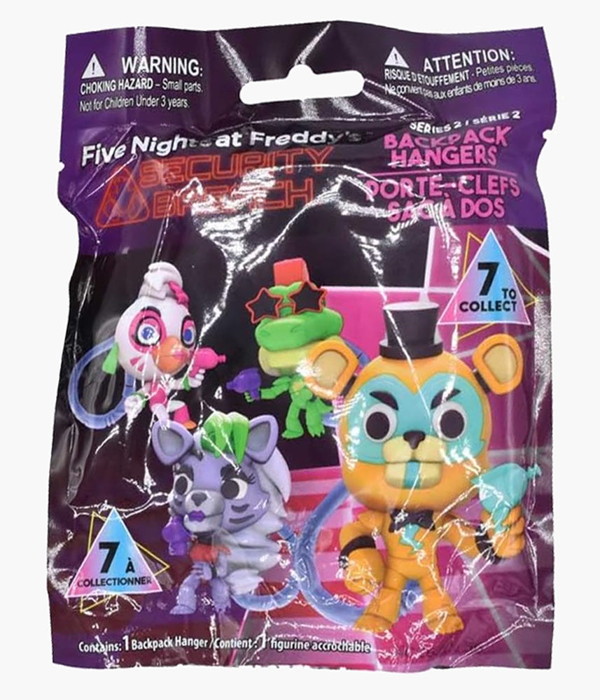 Five Nights at Freddy's Security Breach Backpack Hangers Blind Bag - S ...