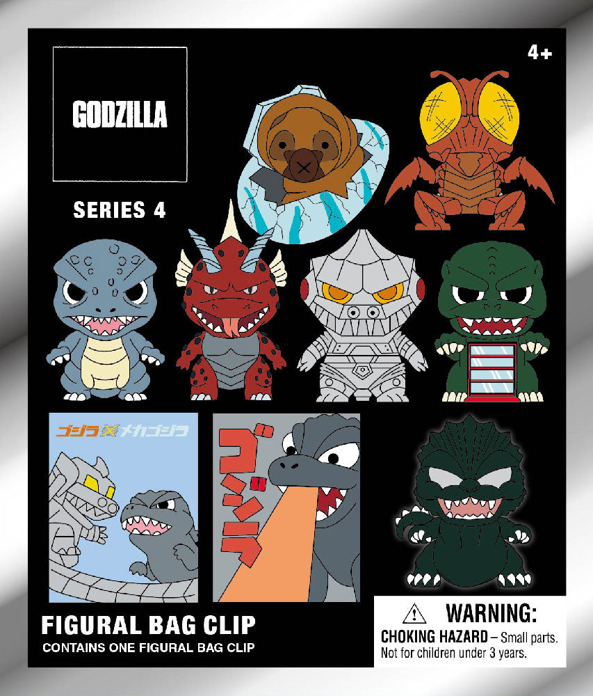 Godzilla - Series 4 - 3D Foam Bag Clip – Pickaparty