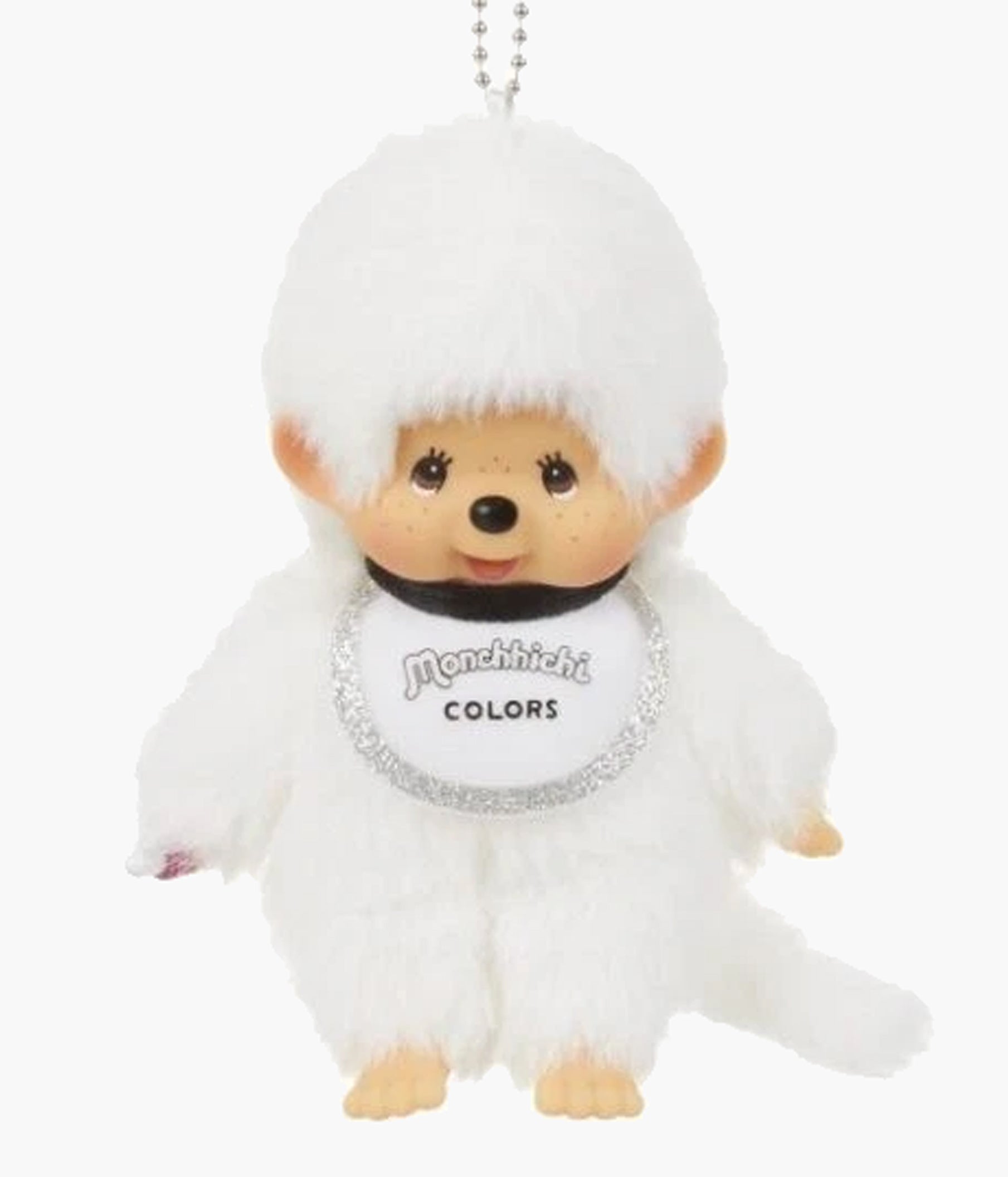 Monchhichi Colors Series - 6" Keychain (White) Japan – Pickaparty