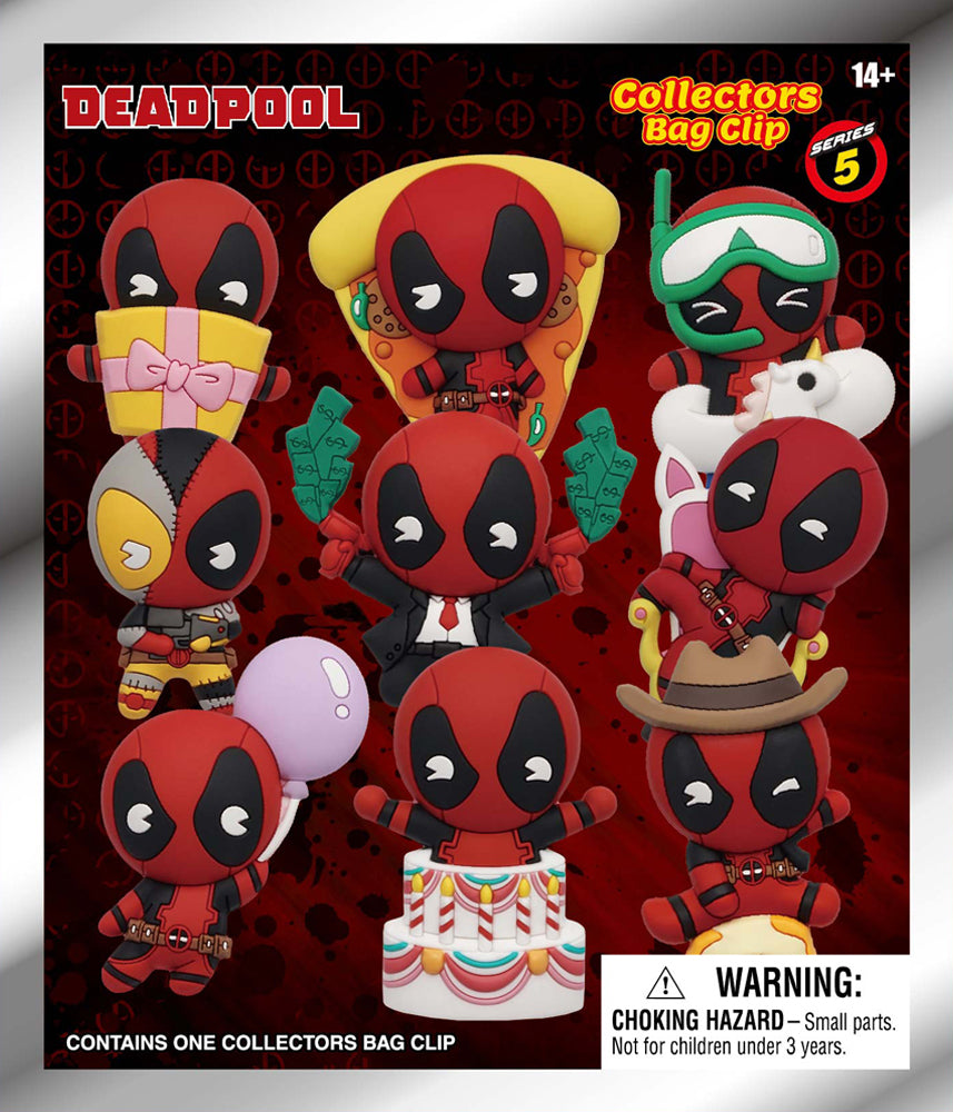 Deadpool - Series 5 - 3D Foam Bag Clip – Pickaparty